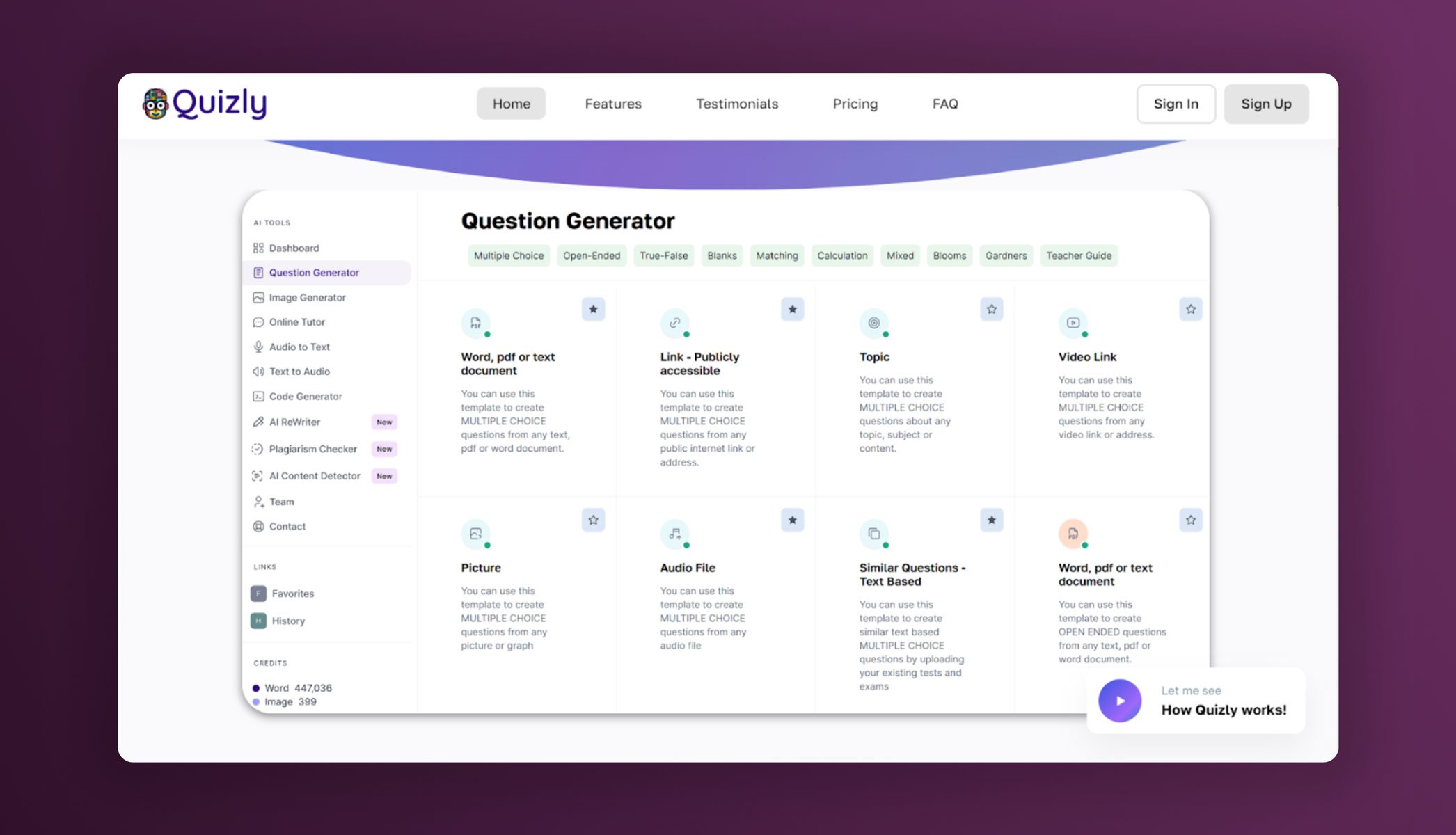 16+ AI quiz generator tools to consider in 2025