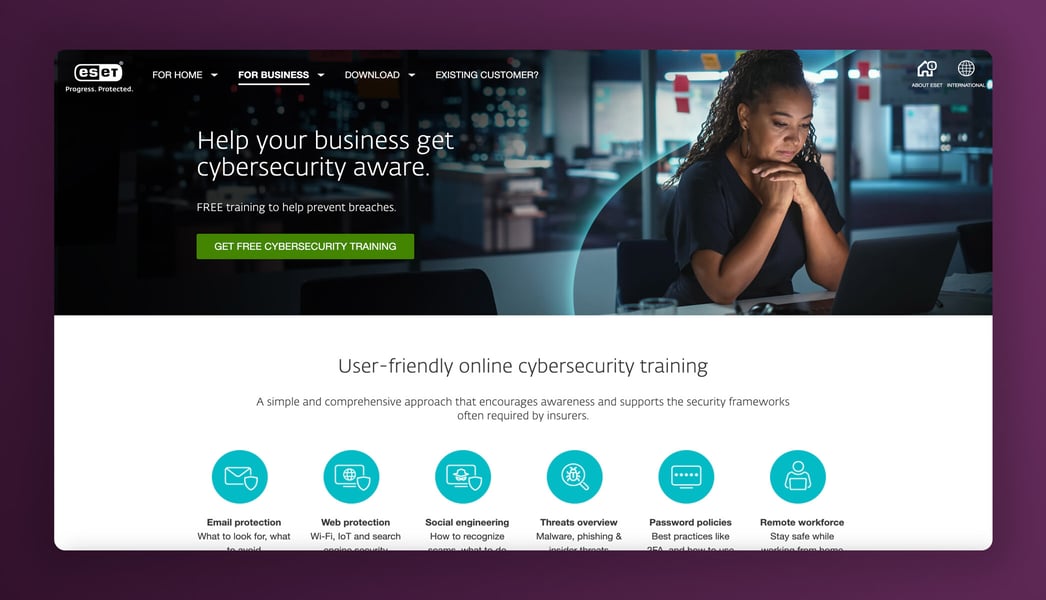 10+ popular courses for cybersecurity training for employees