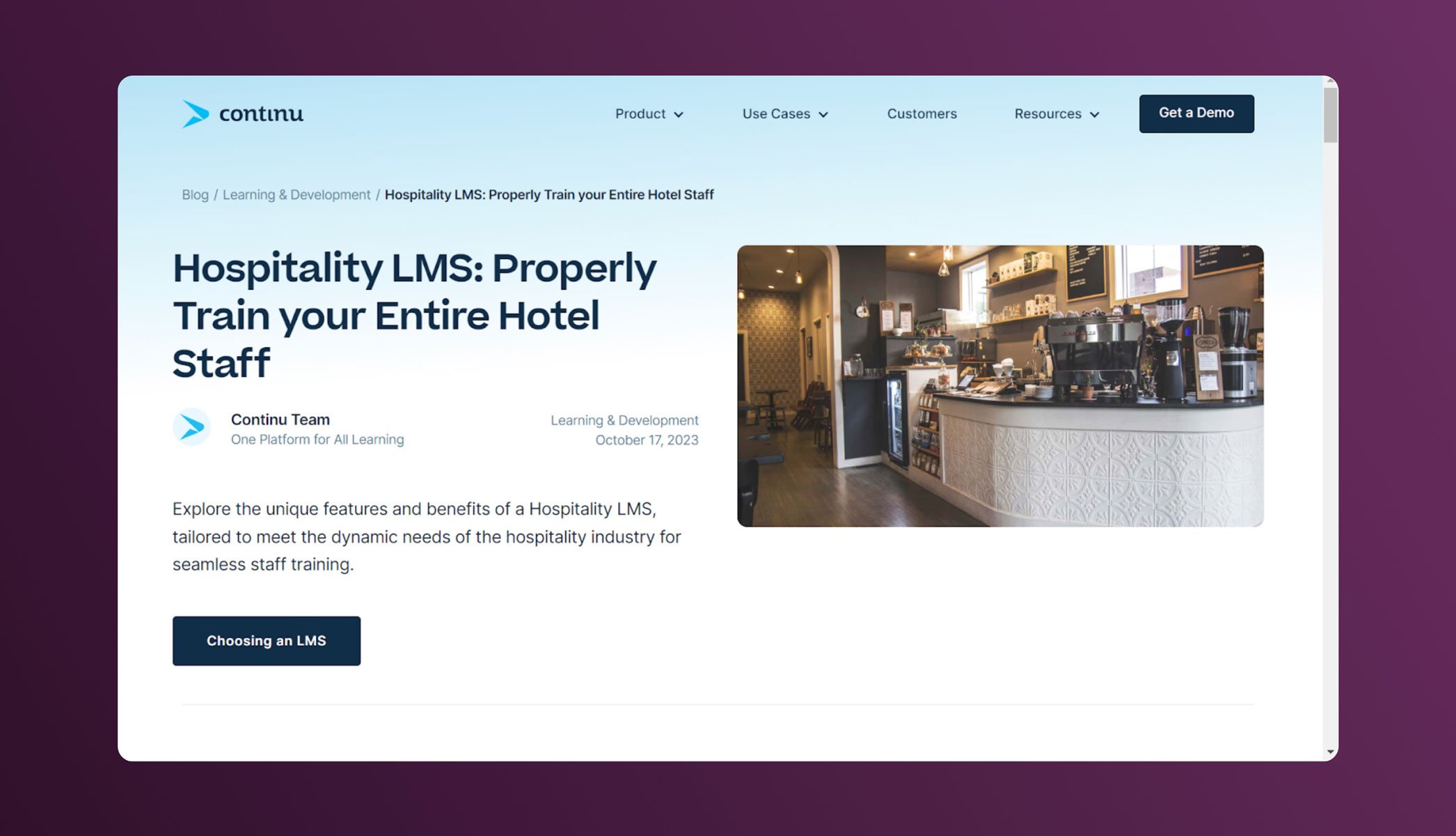 Top hospitality LMS options for 2024: A detailed roundup