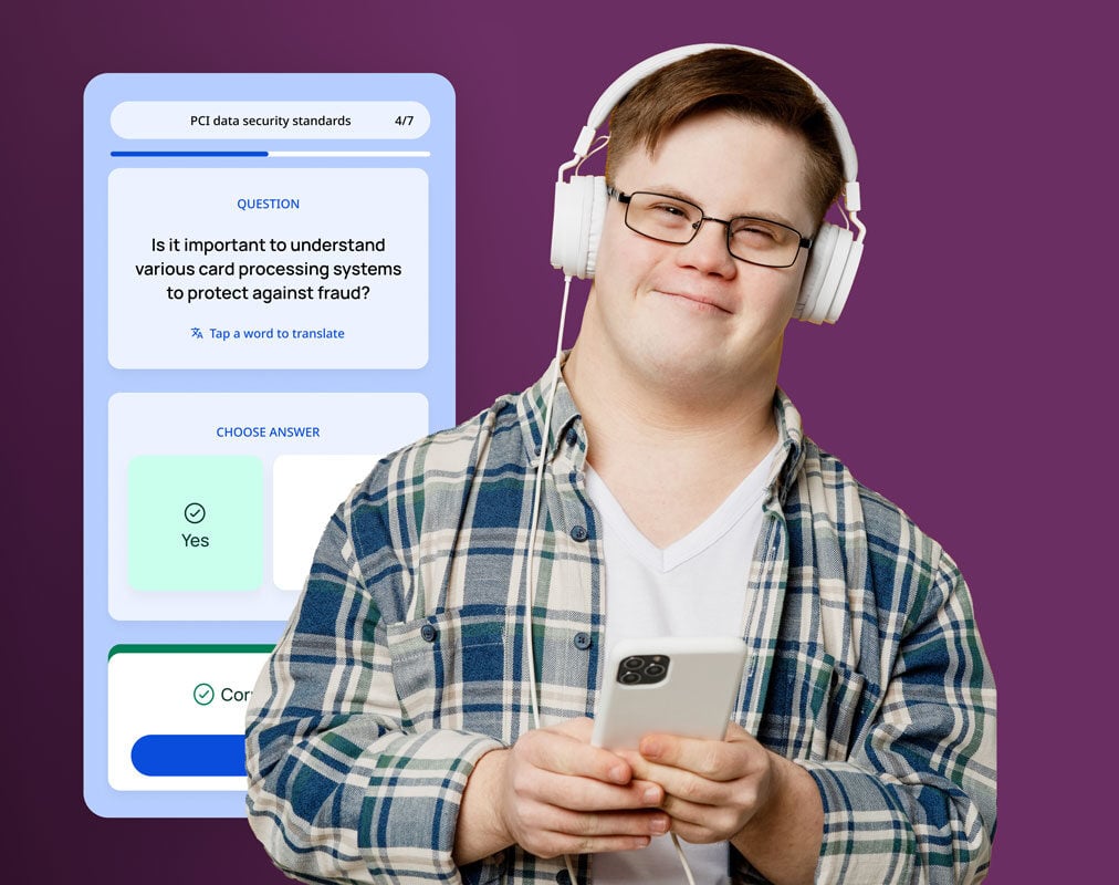 Lingio’s Accessible Training Platform