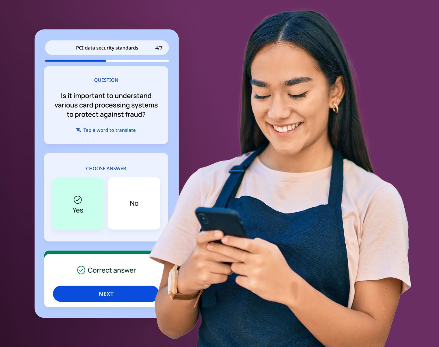 Lingio’s frontline training platform